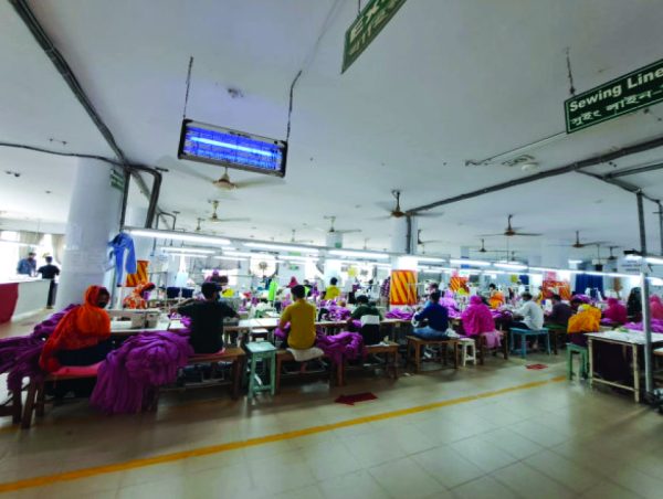 SEWING SECTION - Lexel Knitwear Limited